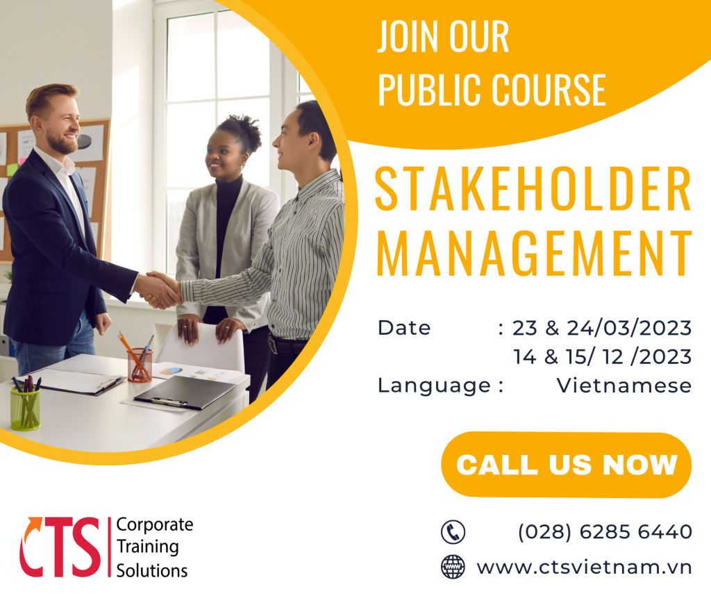 Stakeholder Management - Giải Pháp Đào Tạo Doanh Nghiệp - CTS Việt Nam